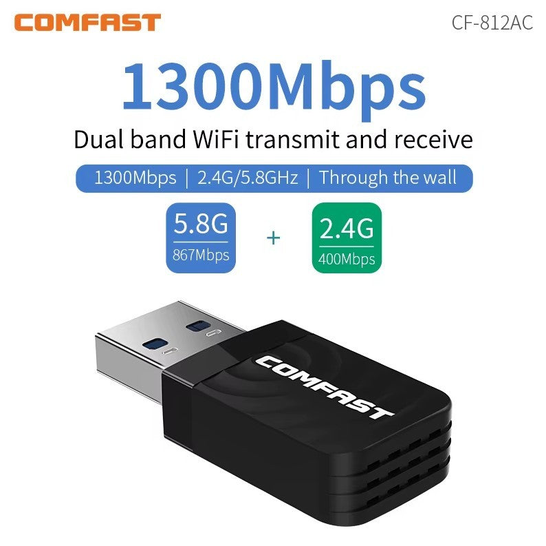 ADAPTADOR USB WIRELESS COMFAST CF-812AC – Leyton Technology